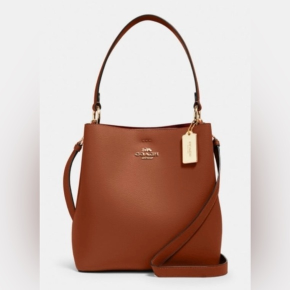 Coach | Bags | Coach Town Bucket Bag In Brown | Poshmark